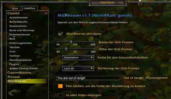 MistWeaver — Все о World of Warcraft